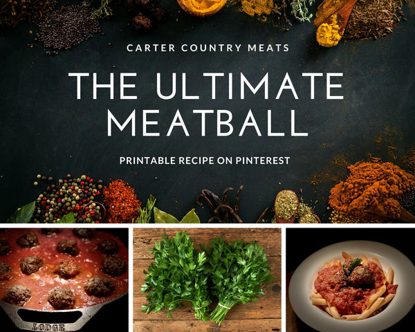 National Meatball Week - CarterCountryMeats
